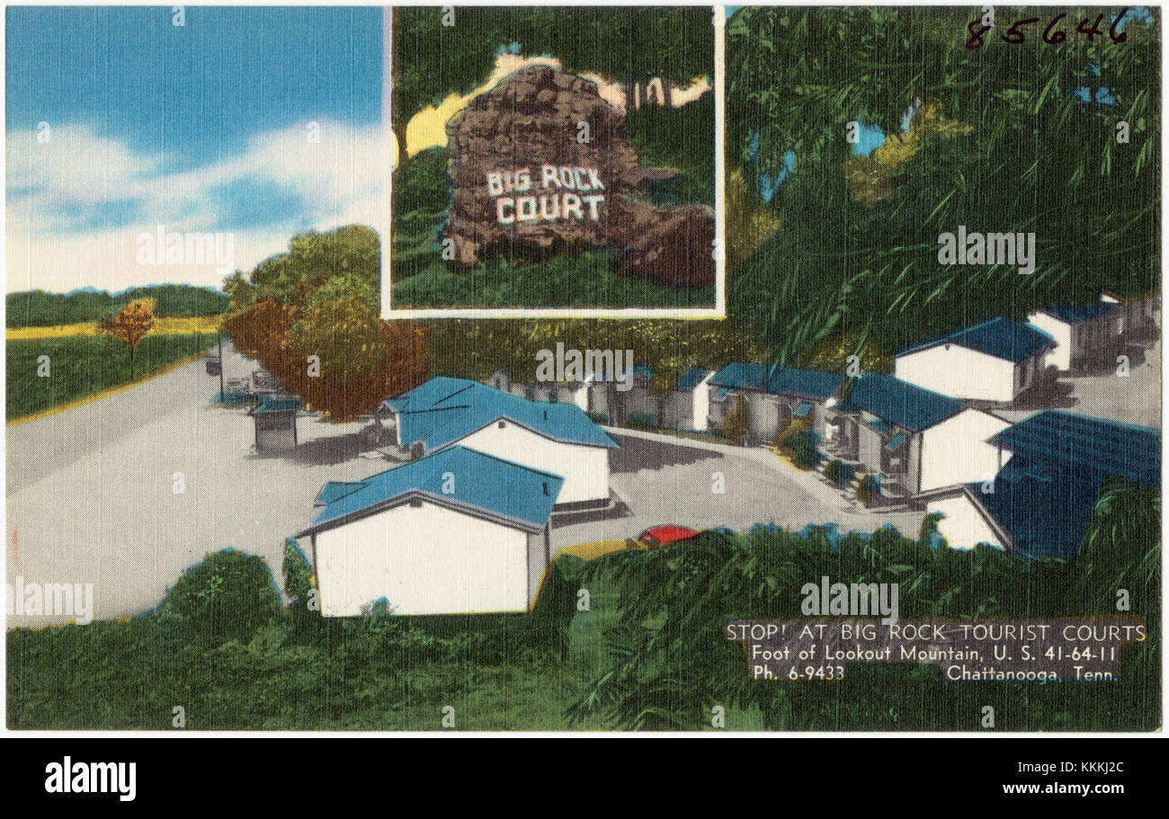 Big Rock Court is located at the foot of the Lookout Mountains in ...