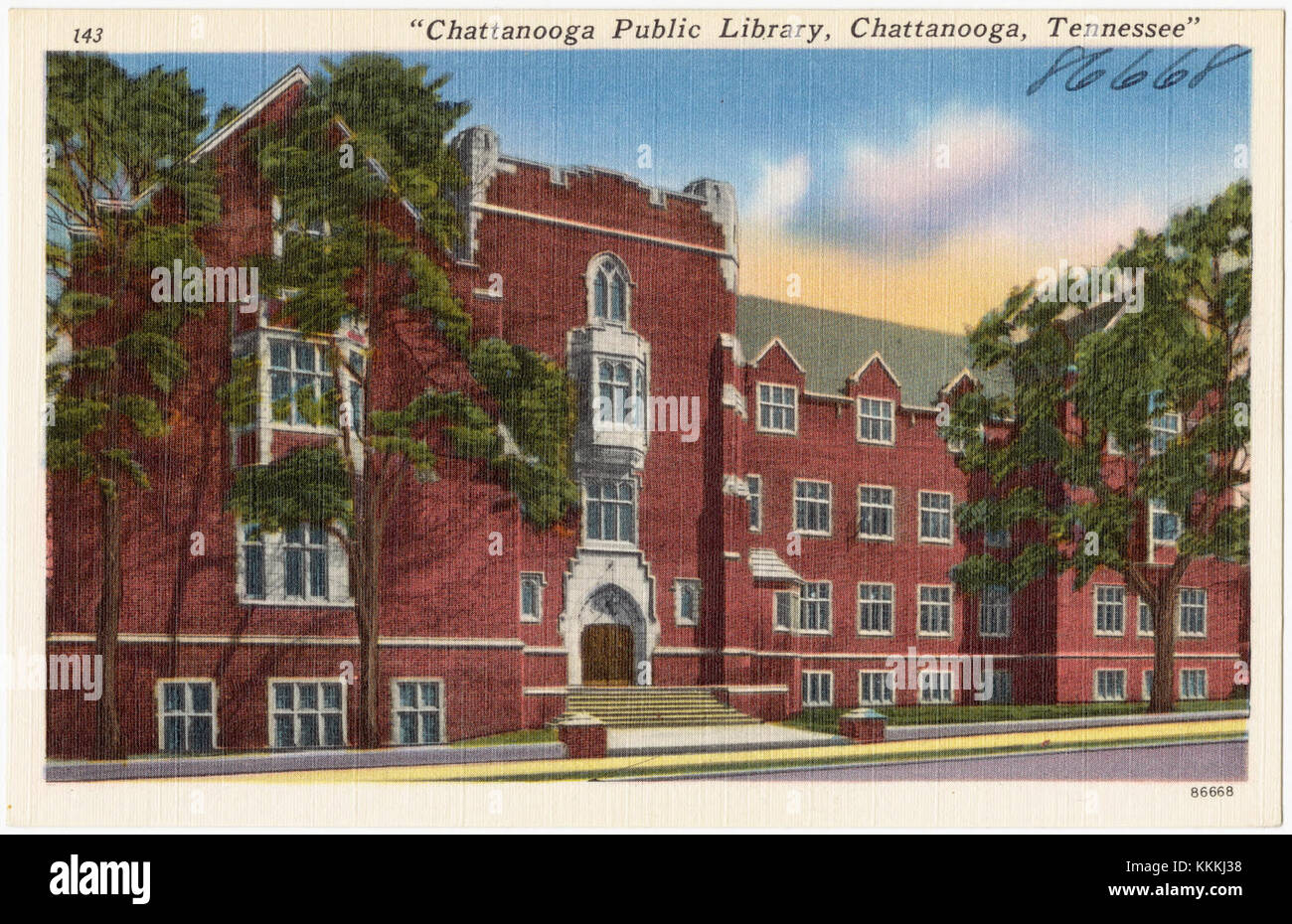 Chattanooga Public Library, Chattanooga, Tennessee (86668 Stock Photo ...