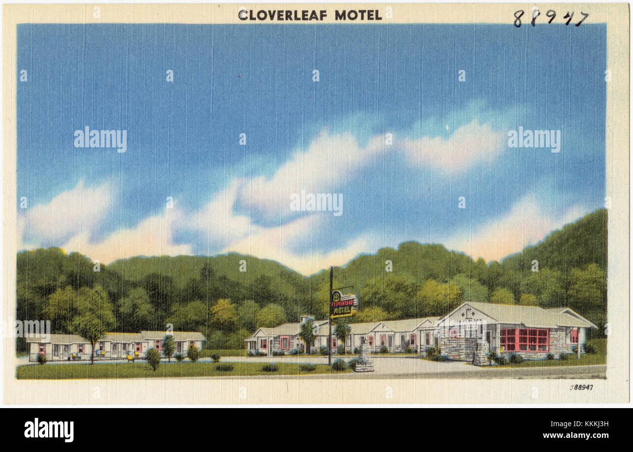 The Cloverleaf Motel, identified by the code 88947, is a hospitality ...