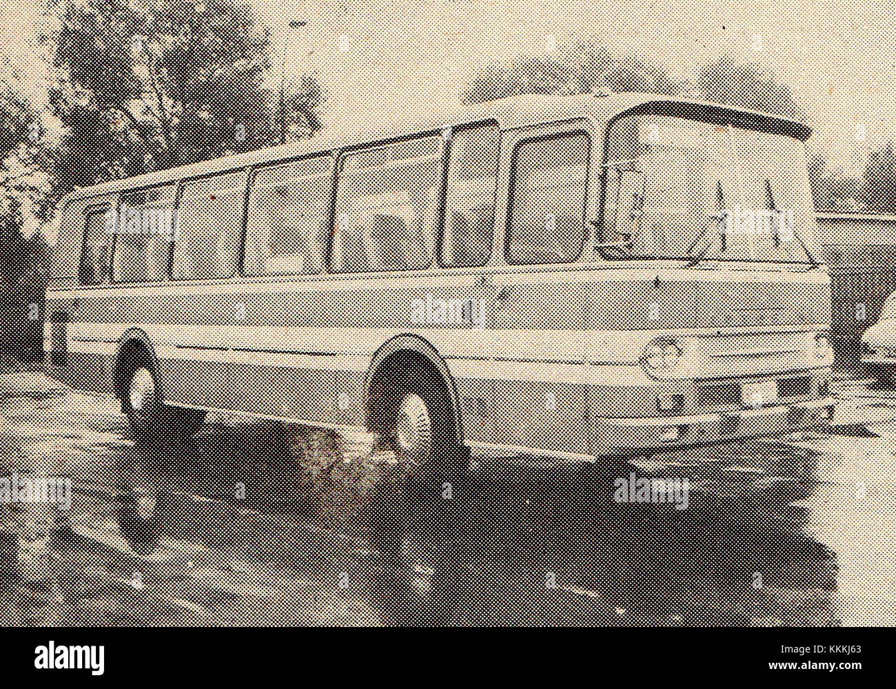 The Autosan H9 is a historic Polish bus model manufactured before 1979 ...