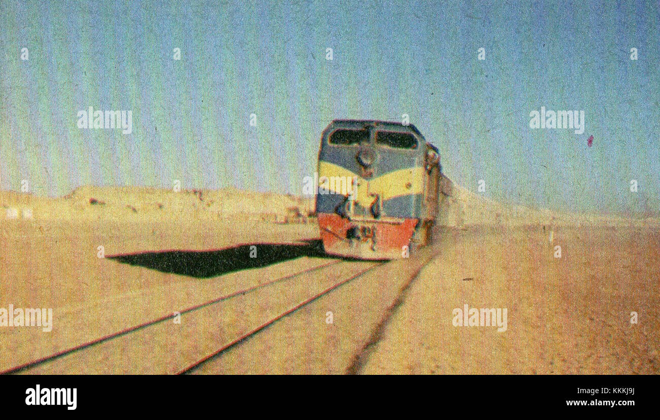 Train, Wadi Halfa, 1979 Stock Photo - Alamy
