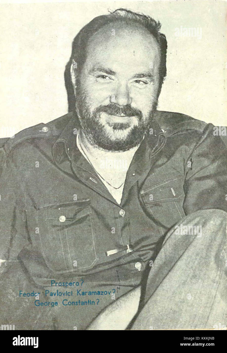 George Constantin was a prominent figure in the arts, known for his ...