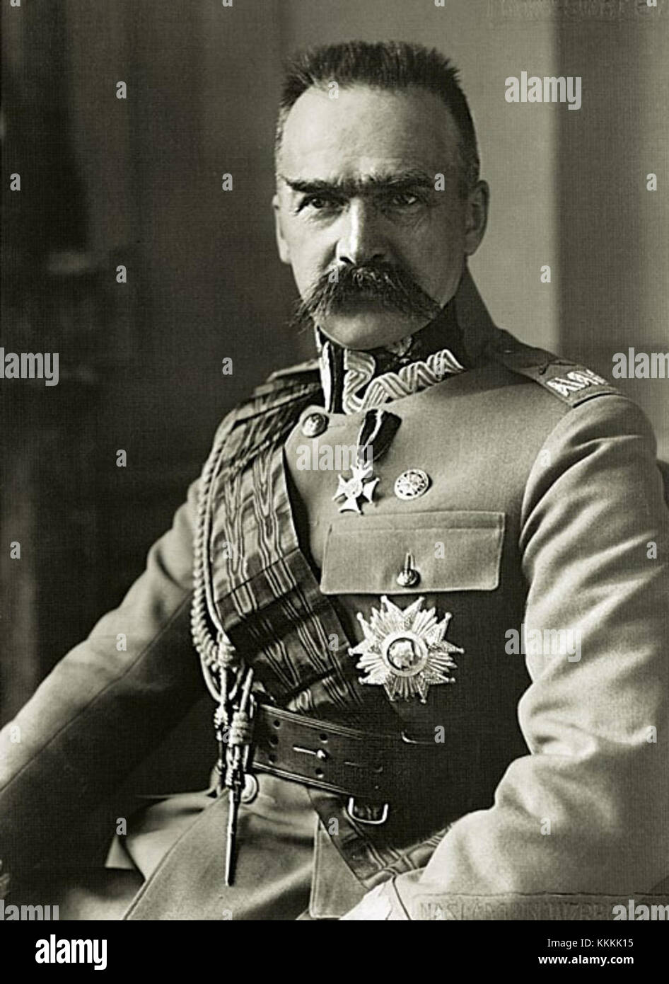 J%%C3%%B3zef Pi%%C5%%82sudski (-1930 Stock Photo - Alamy