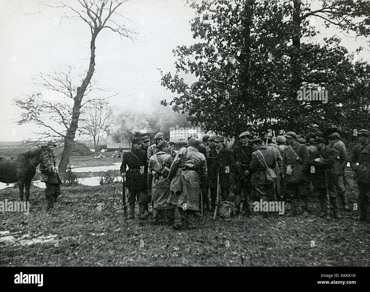The image or document refers to the Armia Krajowa (Home Army) in Poland ...