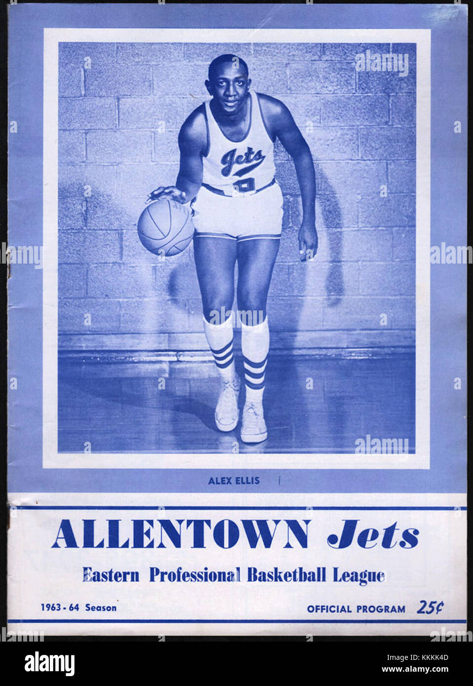 The 1962 Allentown Jets Basketball Program features the teamâ€™s ...