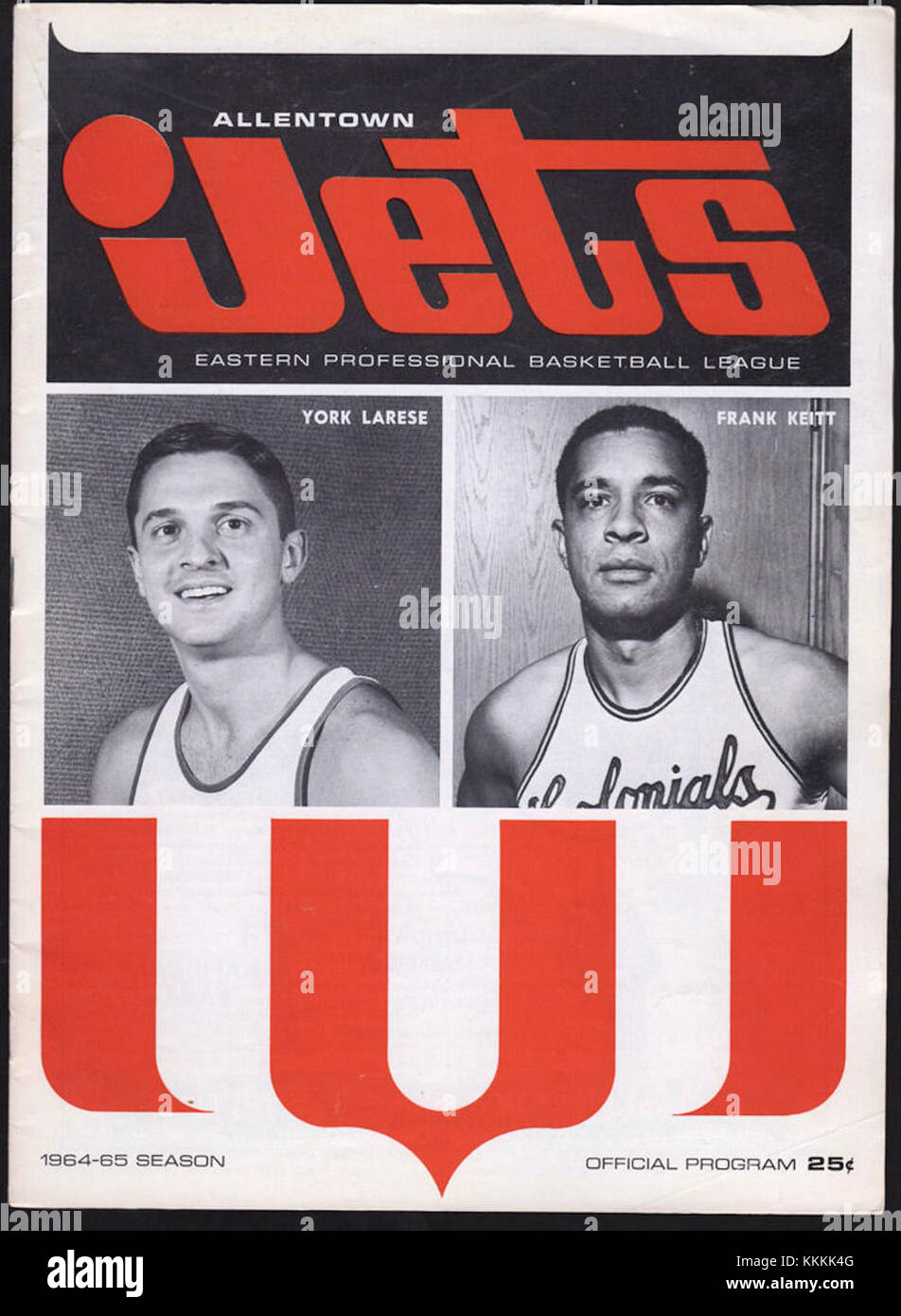 The 1964 Allentown Jets Basketball Program is a historical sports ...