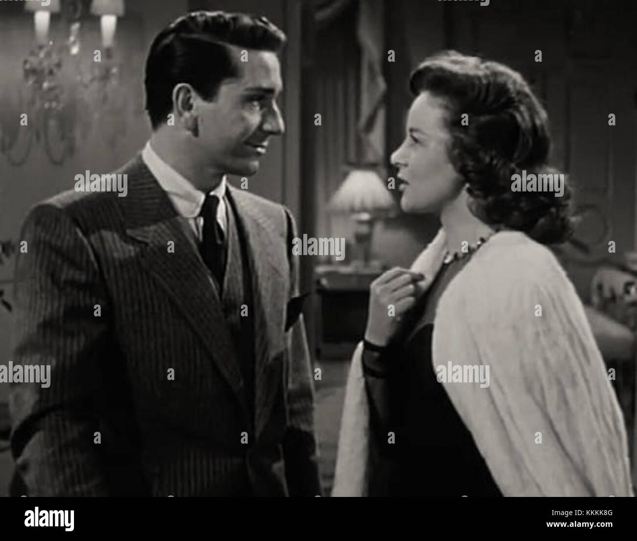 Scene from the trailer of the 1949 film 'House of Strangers', directed ...