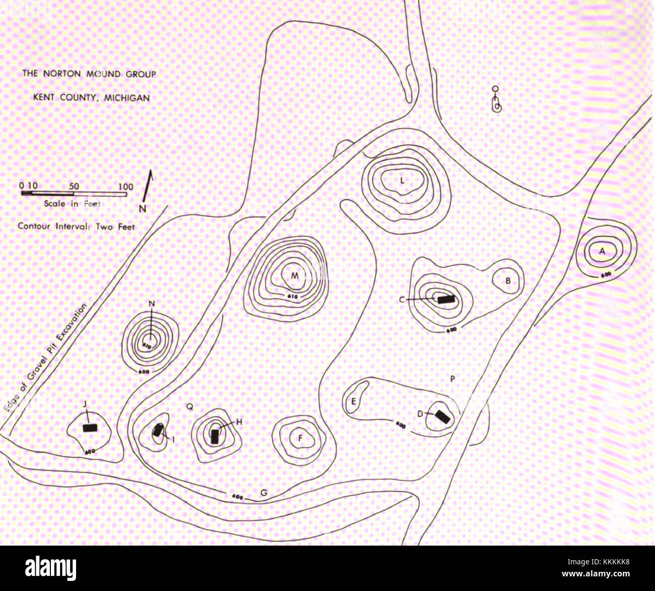 The Norton Mound Group consists of a series of ancient burial mounds ...