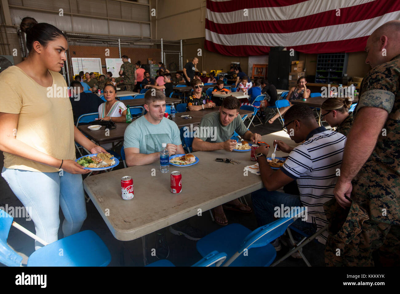 U.S. Marines with Headquarters Battalion, Marine Corps Base Hawaii ...