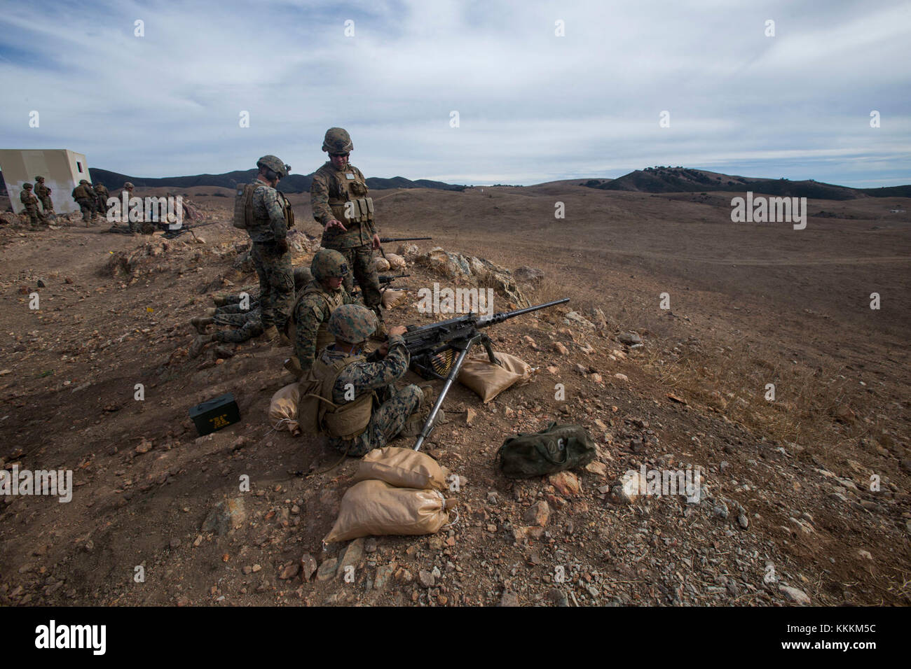 U.S. Marines with Combat Logistics Battalion 11, Headquarters Regiment ...