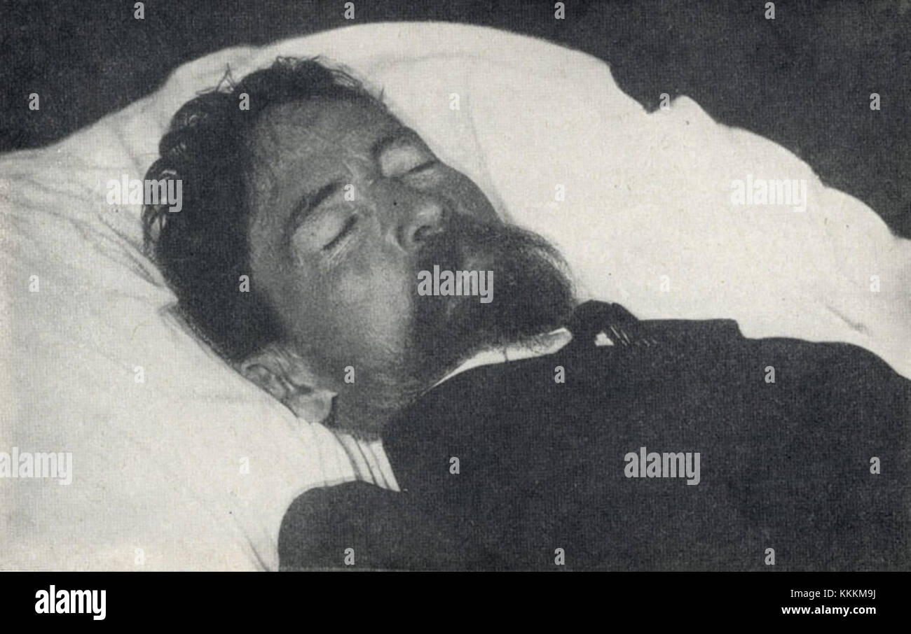 This poignant deathbed photograph of Anton Chekhov captures the final ...