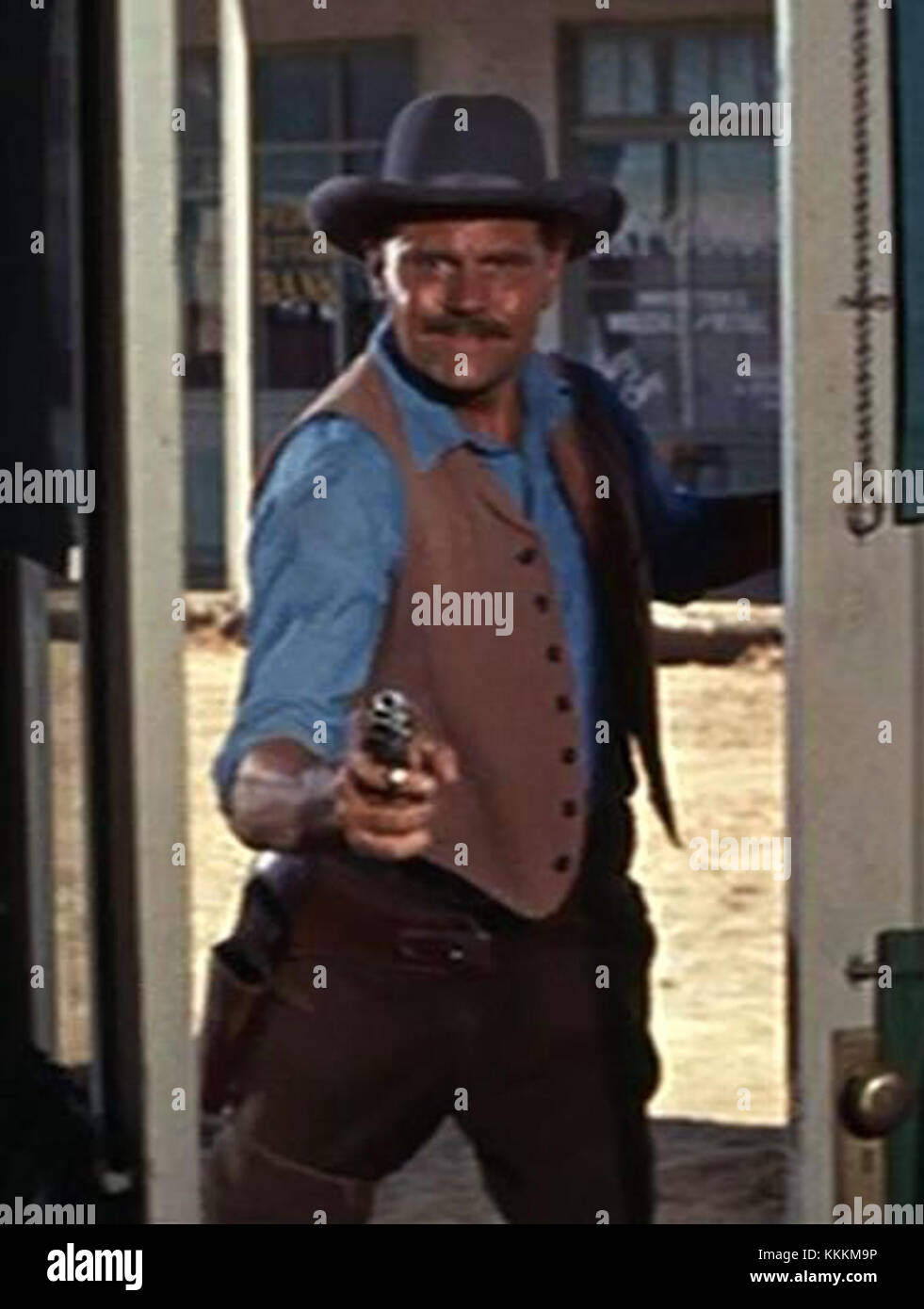 John Alderson appears in the 1959 trailer for 'No Name on the Bullet ...