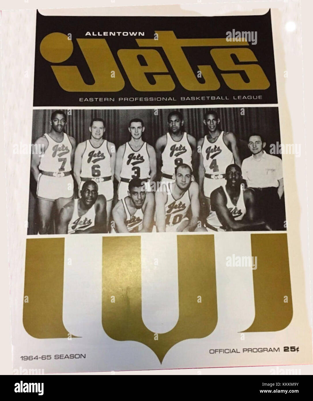 The 1964 Allentown Jets basketball program highlights the team's ...