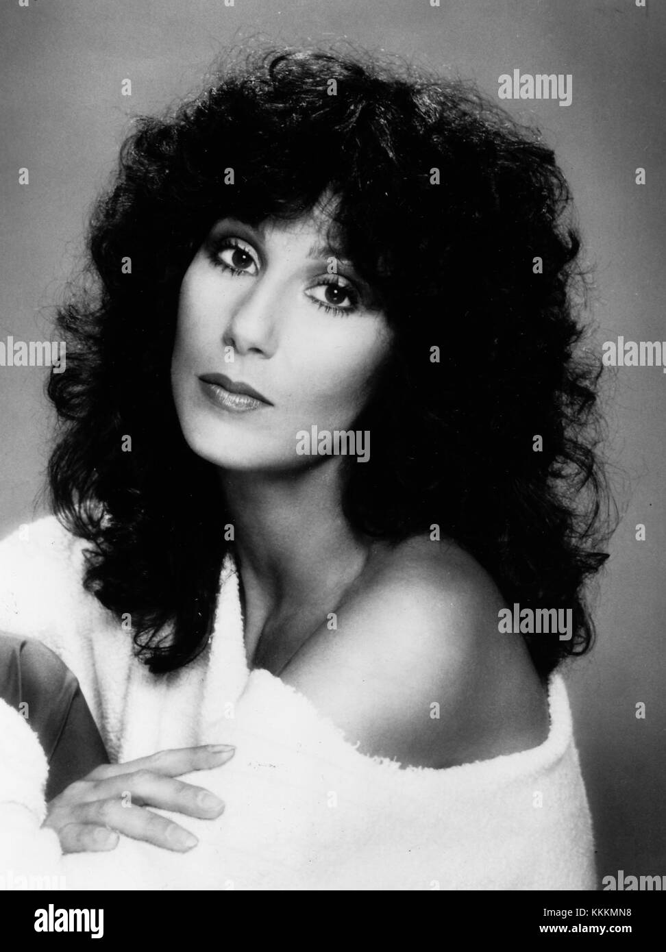 Still from the music video for 'Casablanca' by American singer Cher ...