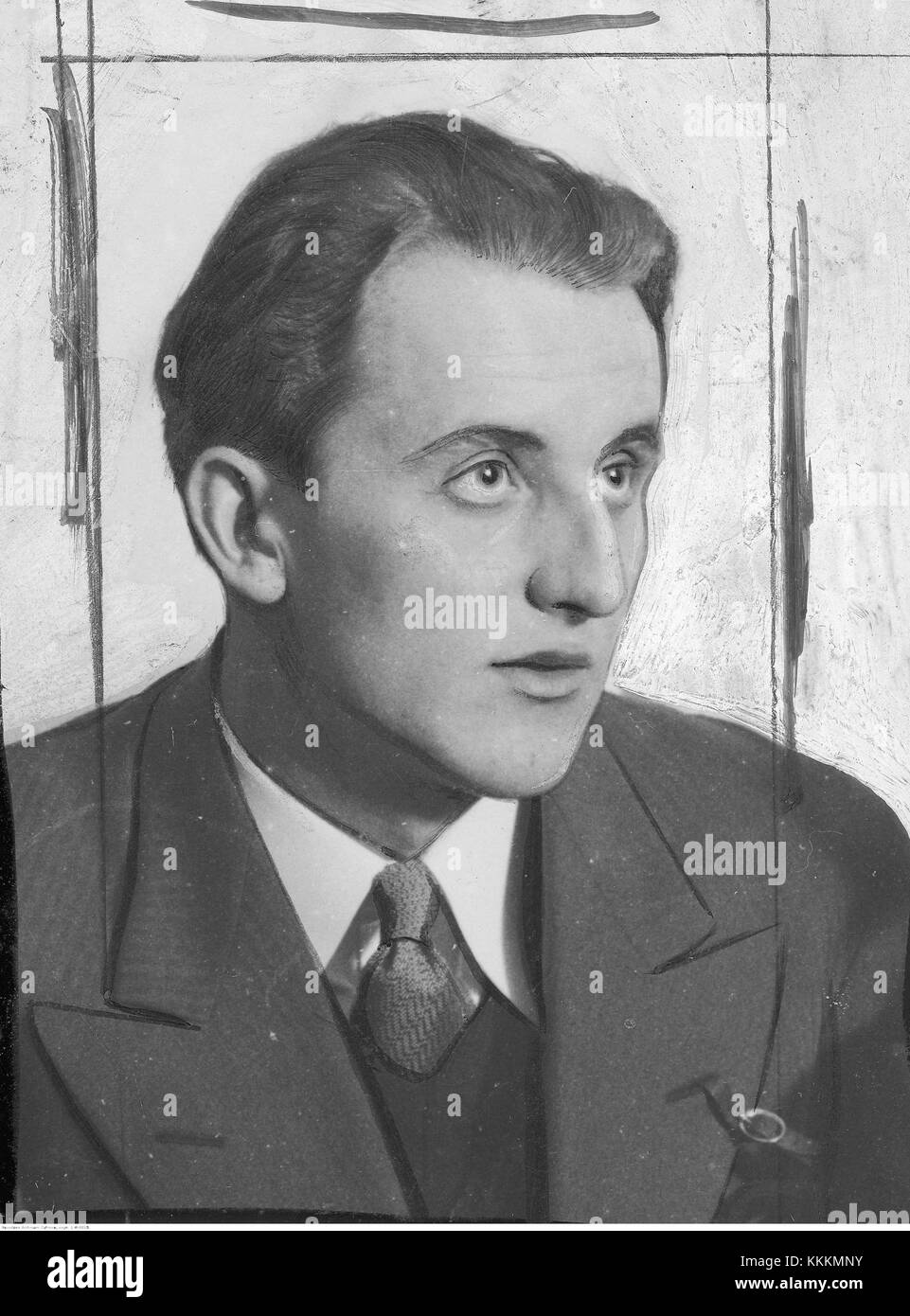 Waclaw Pawlowski Polish actor 1908 1937 Stock Photo - Alamy