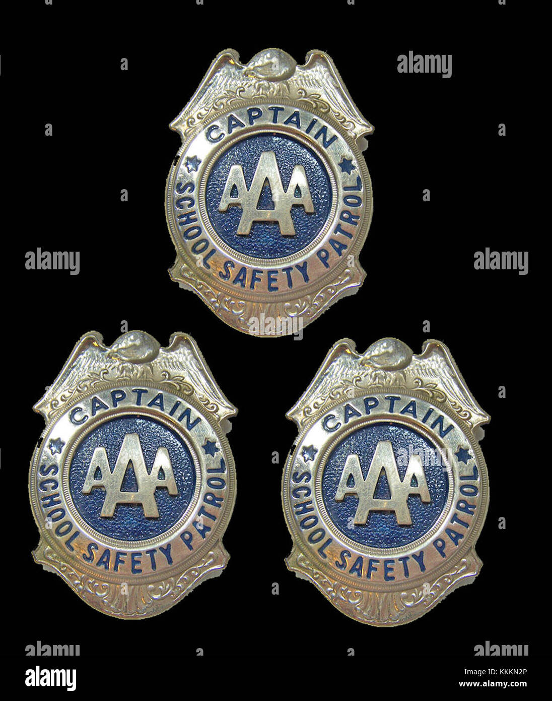 School Safety Patrol Captain Badge Set - Allentown PA Stock Photo - Alamy