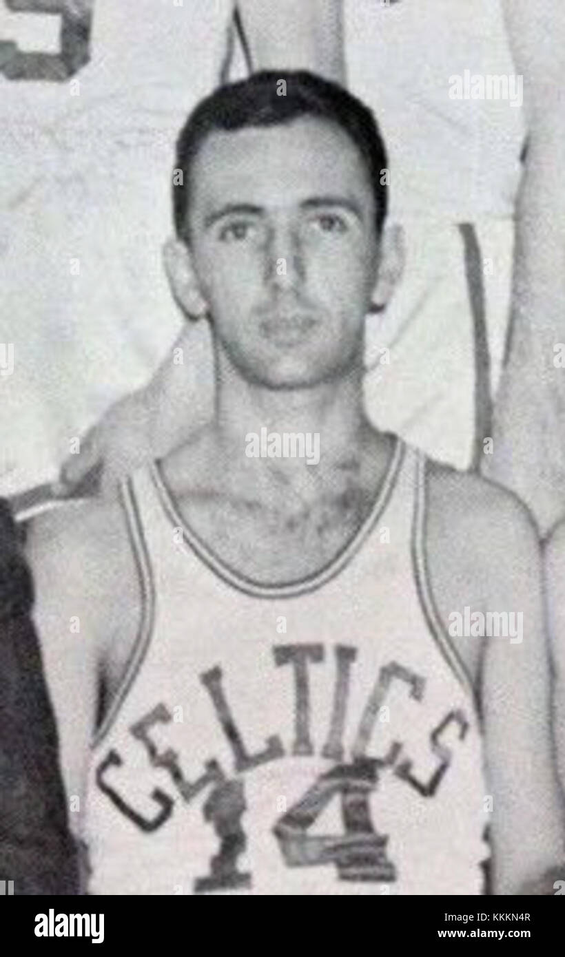 Bob Cousy, a legendary basketball player, is seen in this 1957 image, a ...