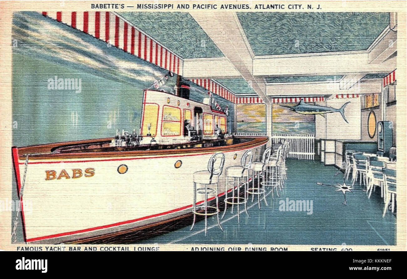 Babette's Atlantic City Stock Photo - Alamy