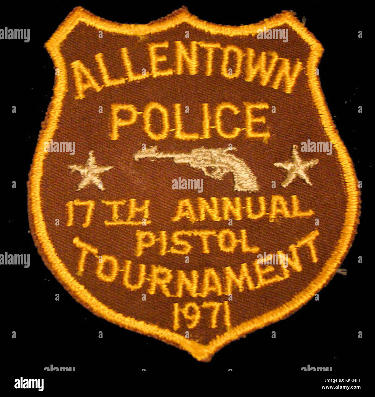 This patch represents the 1971 Allentown Police Department Pistol ...