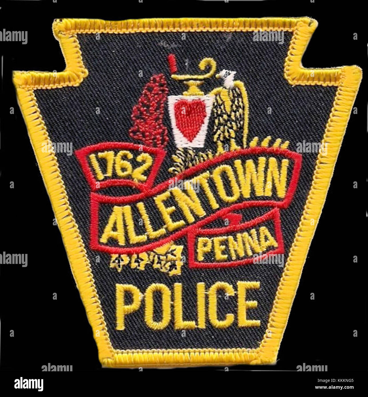 The shoulder patch of the Allentown Police Department is a symbol of ...