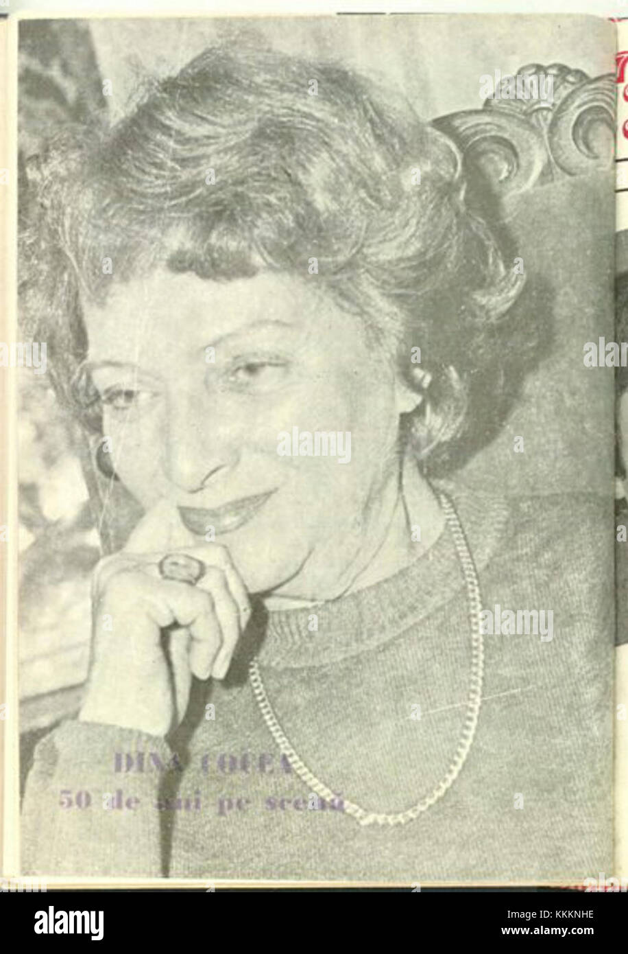 Dina Cocea was a Romanian actress and cultural figure, known for her ...
