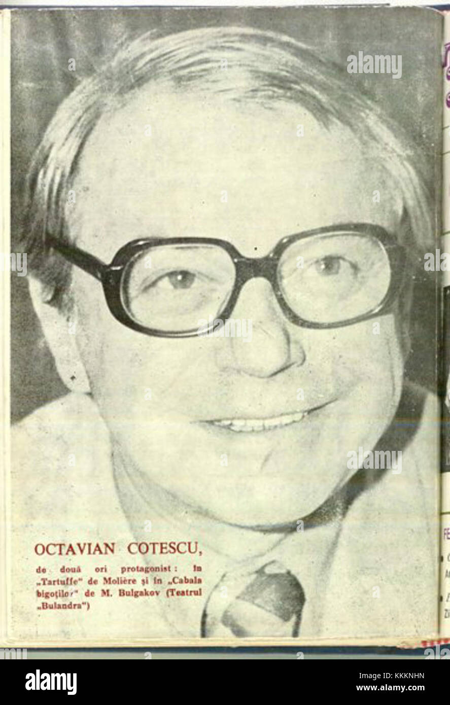 Octavian Cotescu was a Romanian actor, renowned for his contributions ...