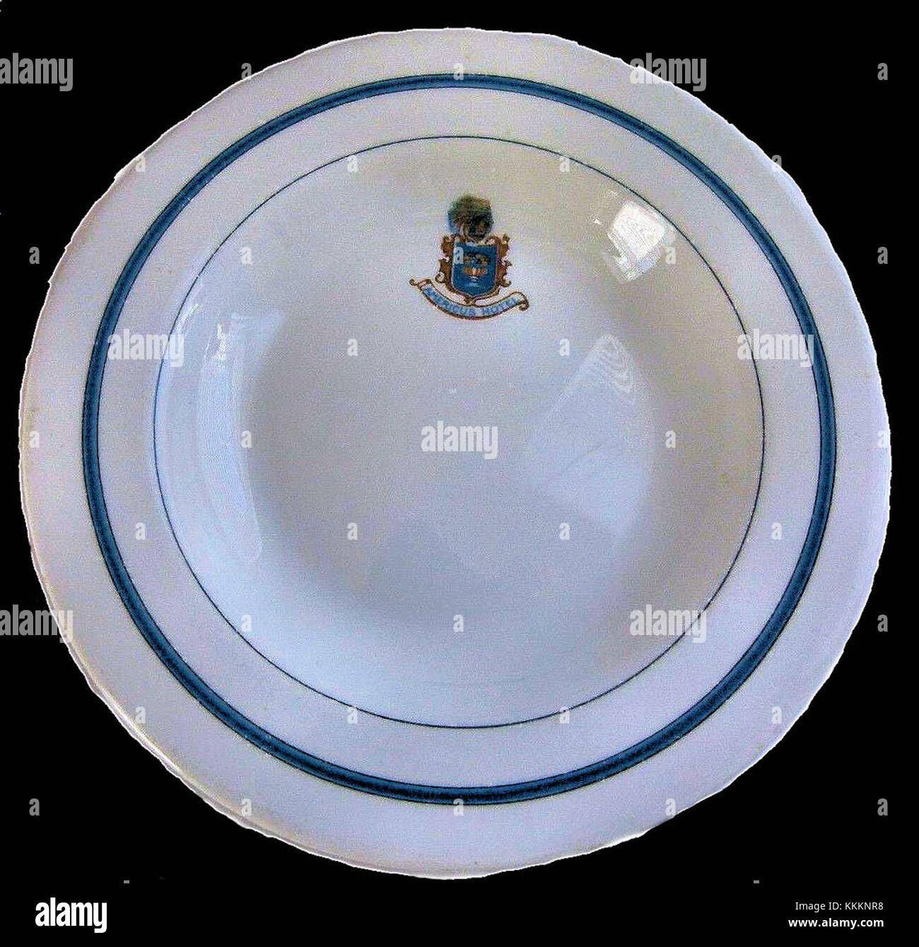 This image depicts the Americus Hotel Dinner Bowl from 1965 in ...