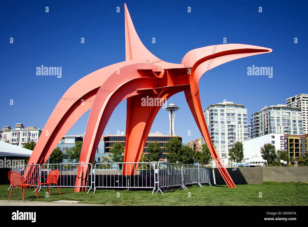 The 'Eagle' sculpture by Alexander Calder, located in the Olympic ...
