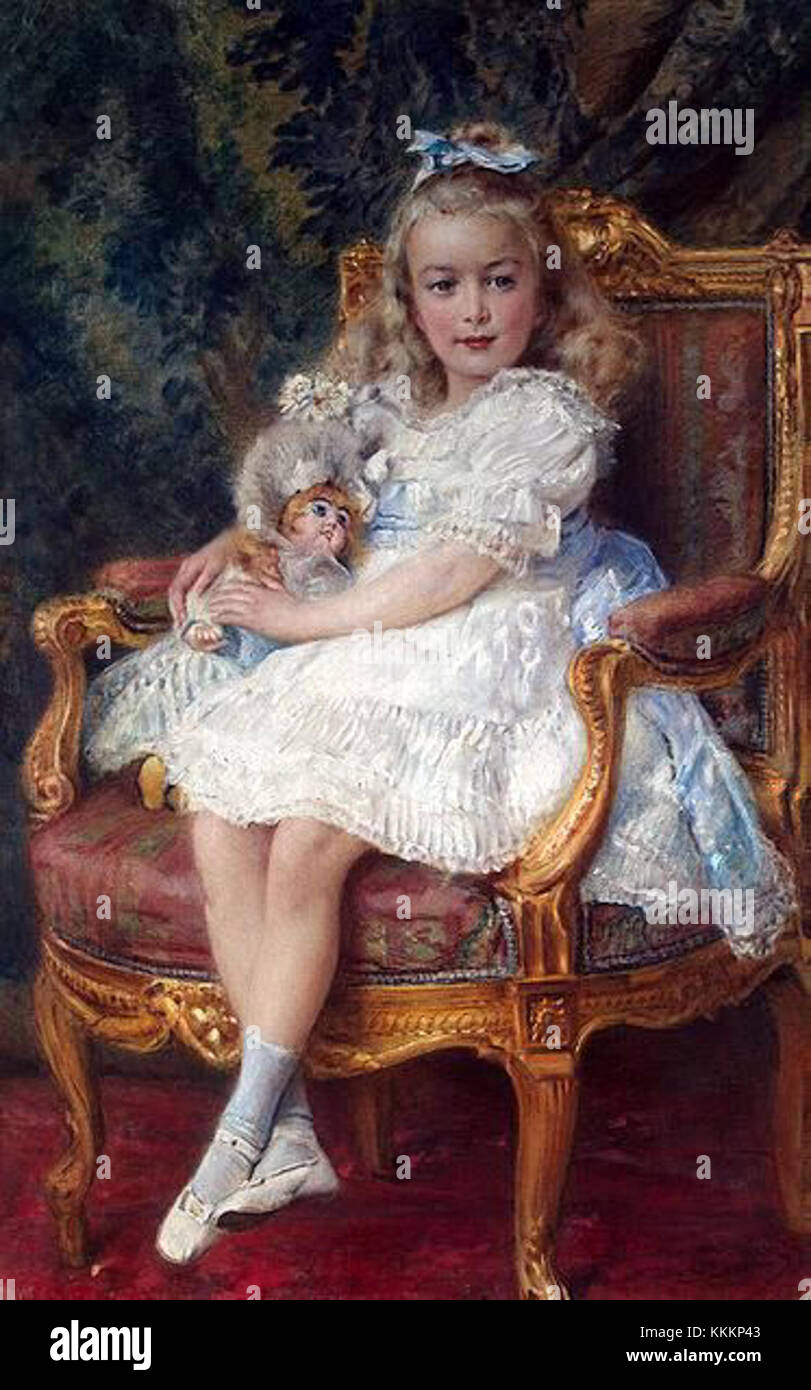 This portrait of Maria Nikolayevna, the Russian Grand Duchess, captures ...