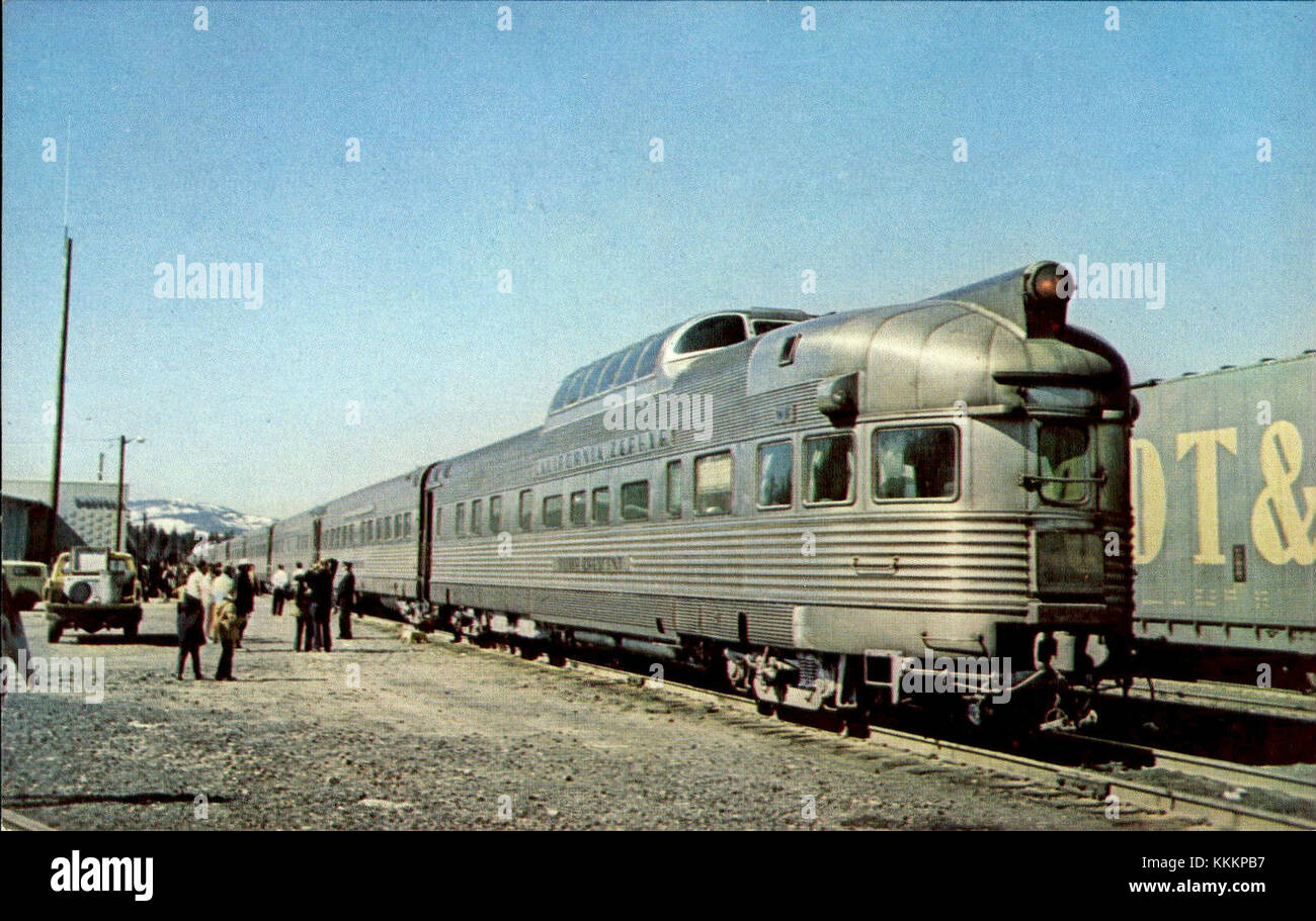 The California Zephyr, a passenger train operated by the Chicago ...