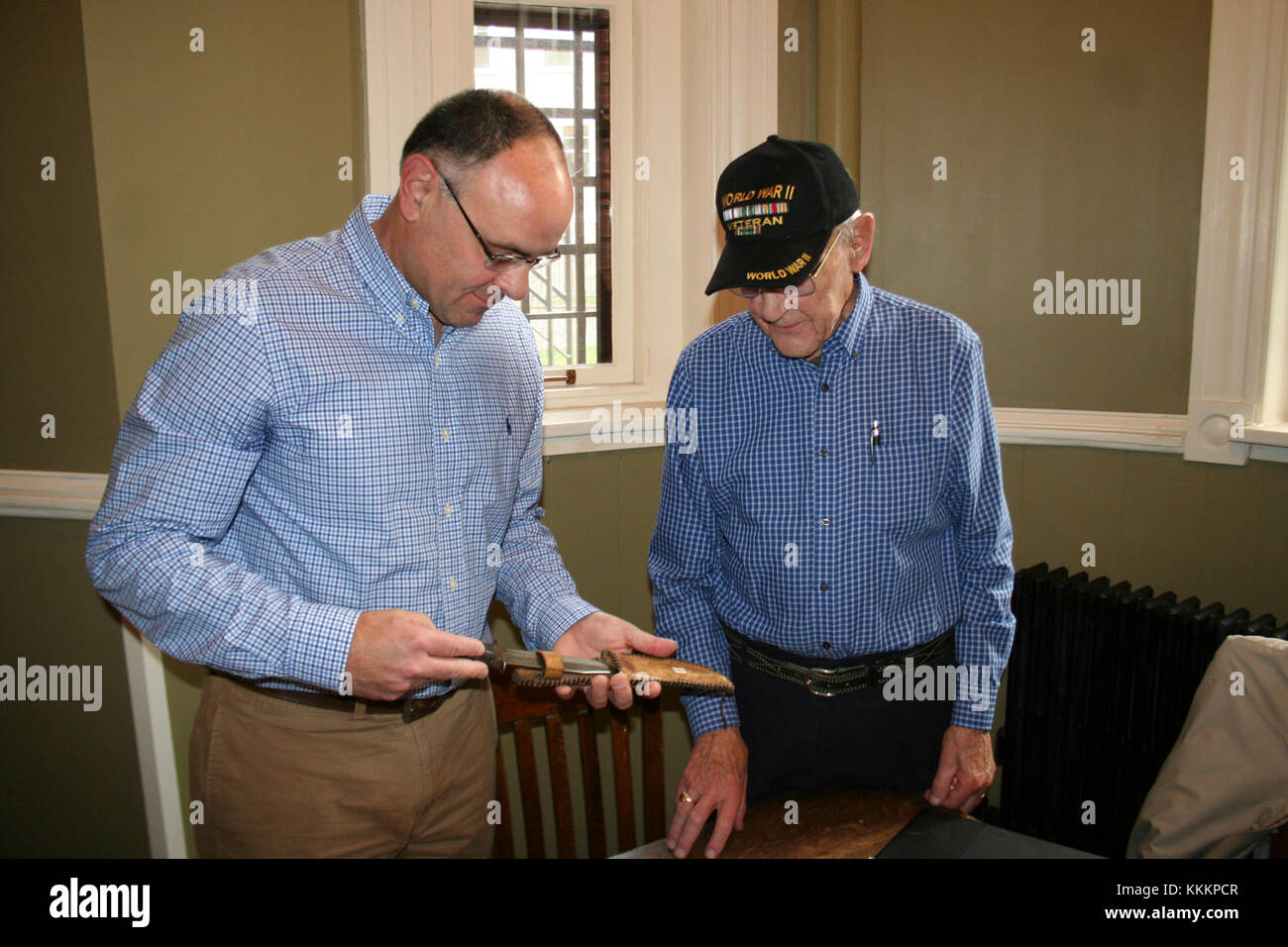 World War II Army veteran Charlie Brown of Olean, New York discusses ...
