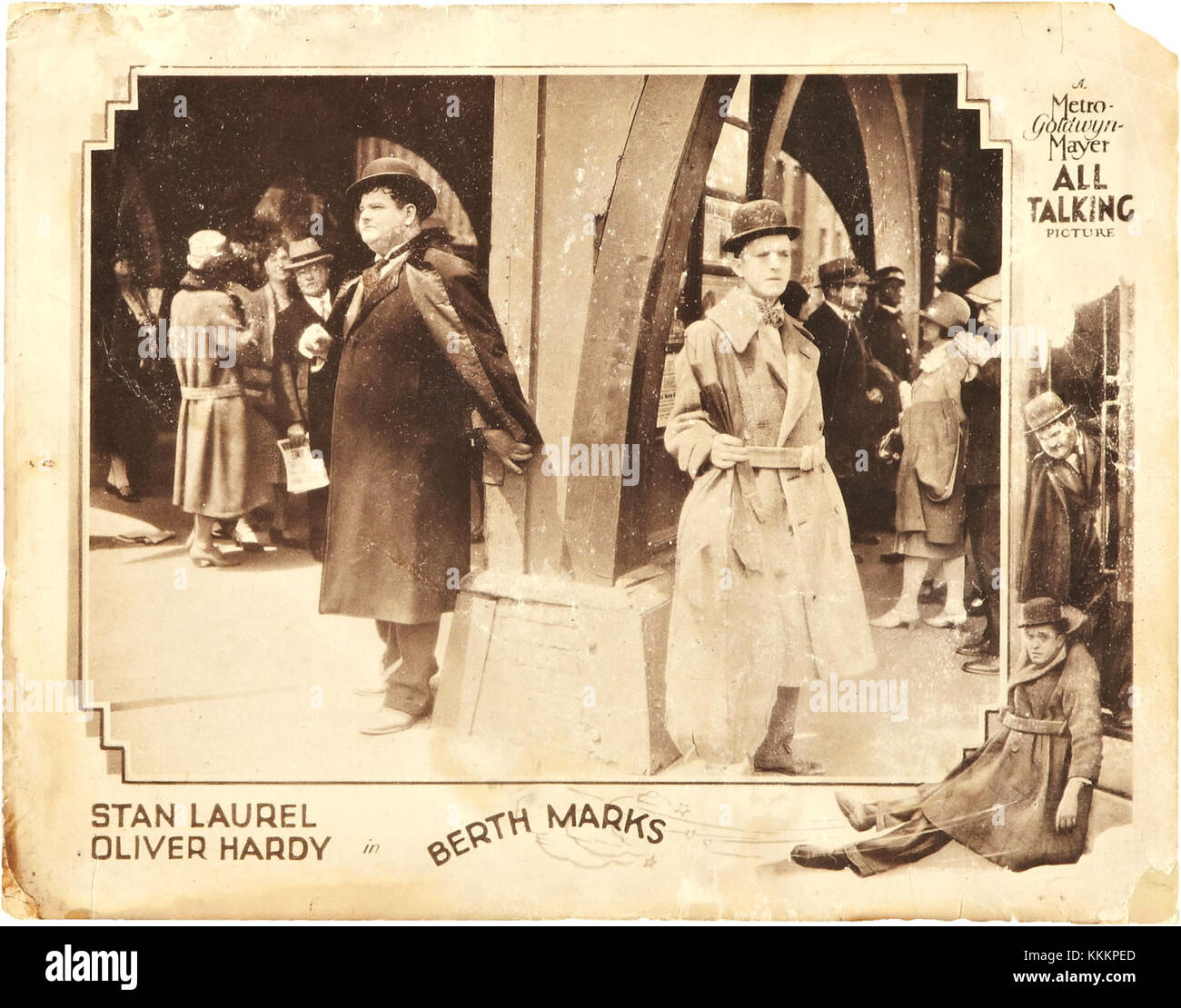 Berth Marks lobby card Stock Photo - Alamy