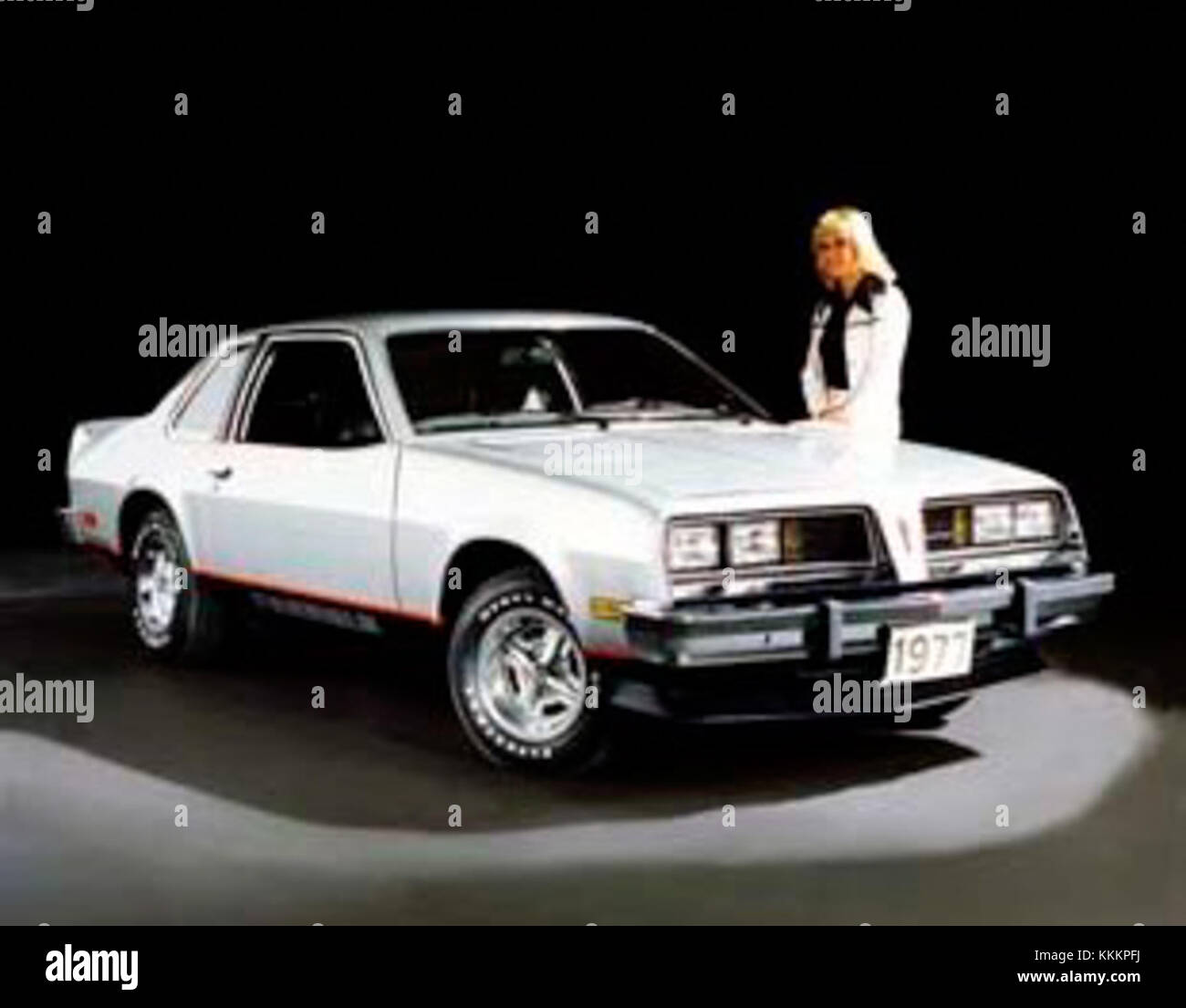The 1977 Pontiac Sunbird Formula is a compact car that features a ...