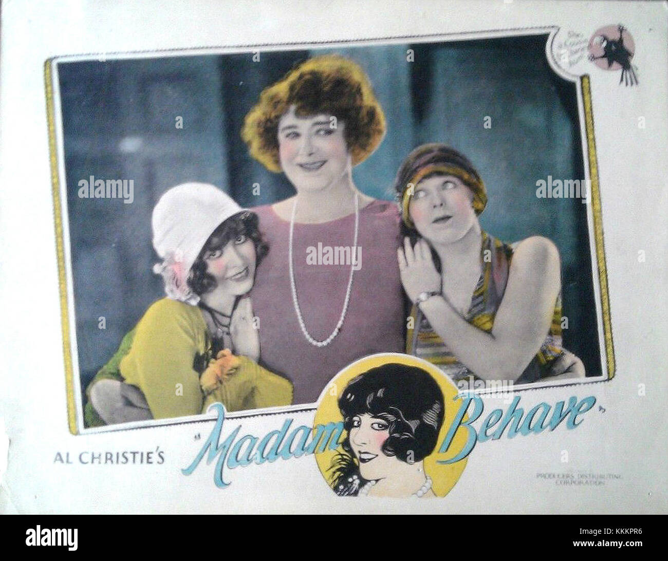 The 'Madame Behave' lobby card features a promotional image from the ...