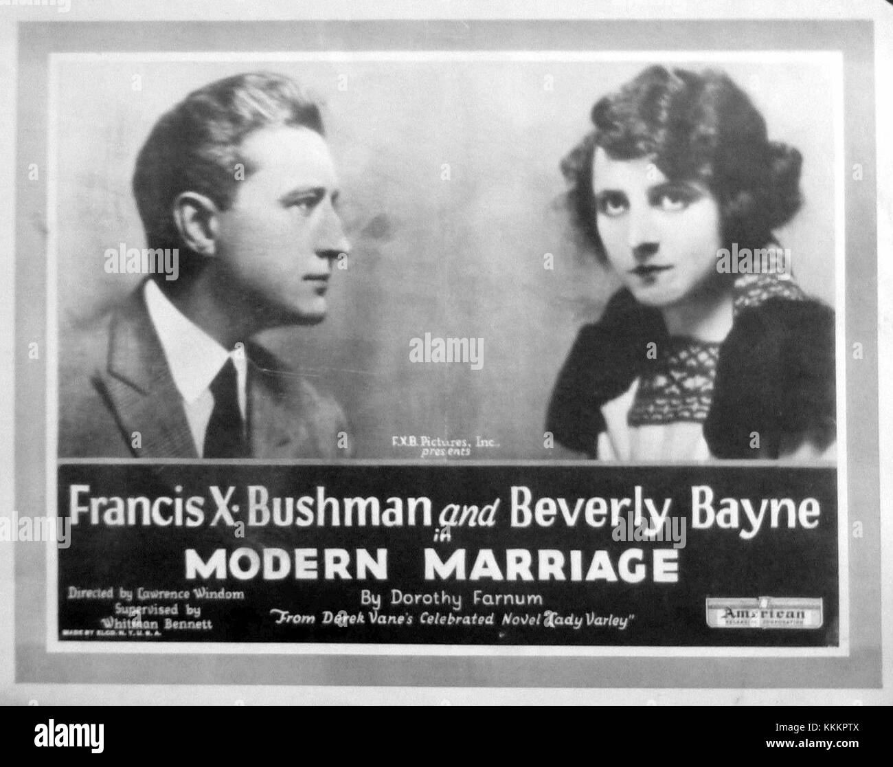 Modern Marriage lobby card Stock Photo - Alamy