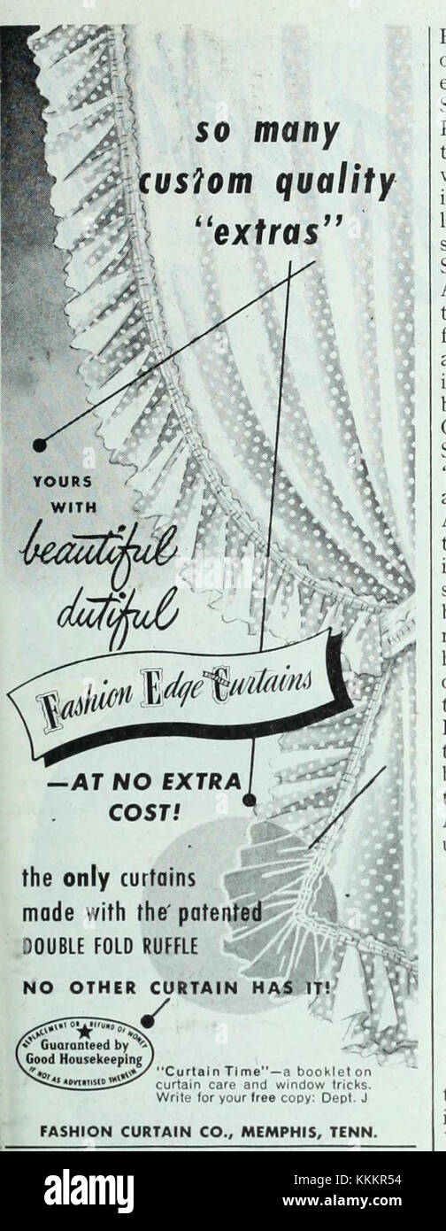 Fashion Curtain Co ad from The Ladies' home journal (1948) (14579363779 ...