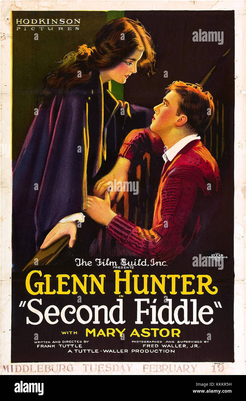 *Second Fiddle* (1923) is a silent film directed by Melville W. Brown ...