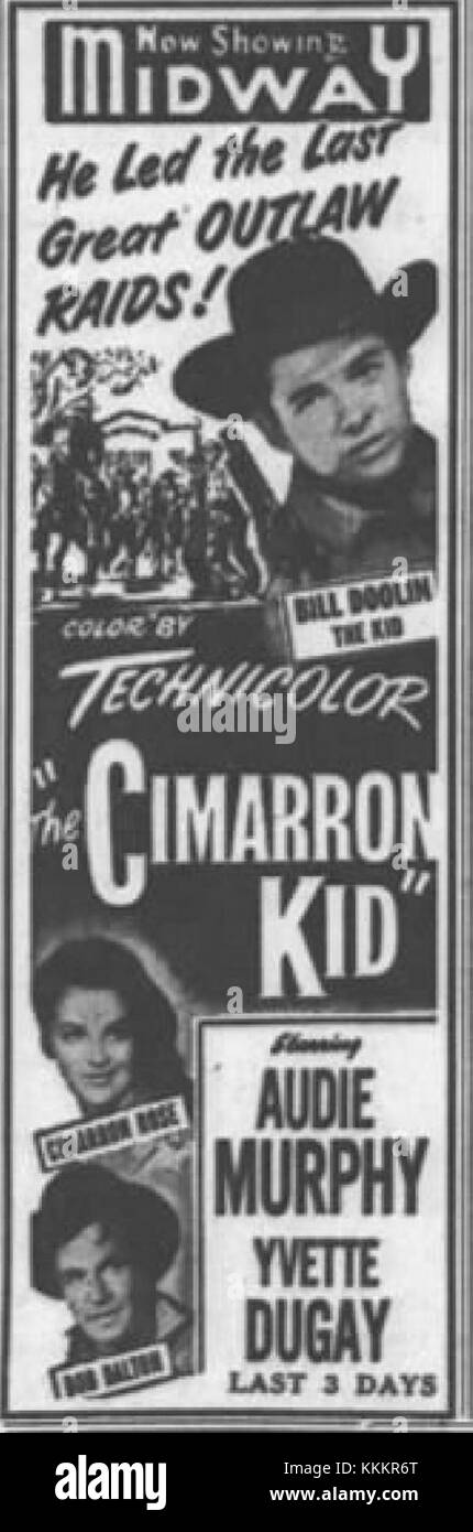 This 1952 advertisement for the Midway Theater in Allentown ...