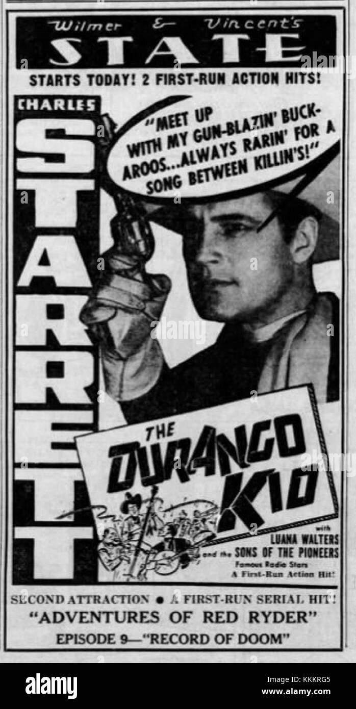 This advertisement from October 3, 1940, promotes the State Theater in ...