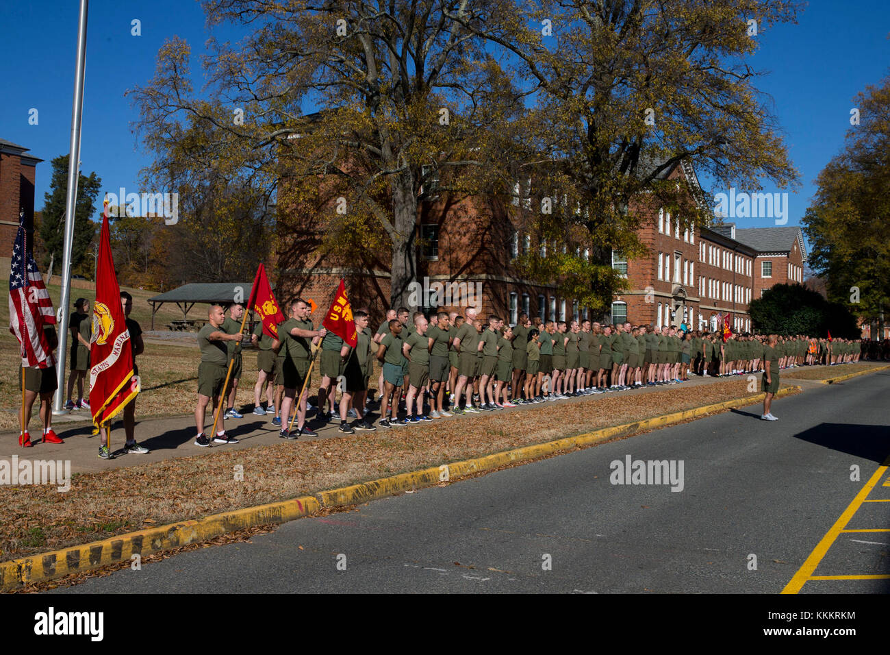 Battalion formation run hi-res stock photography and images - Alamy