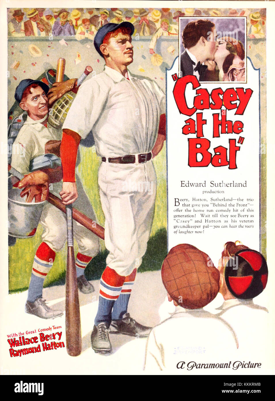 The film poster for 'Casey at the Bat' represents the 1946 short film ...