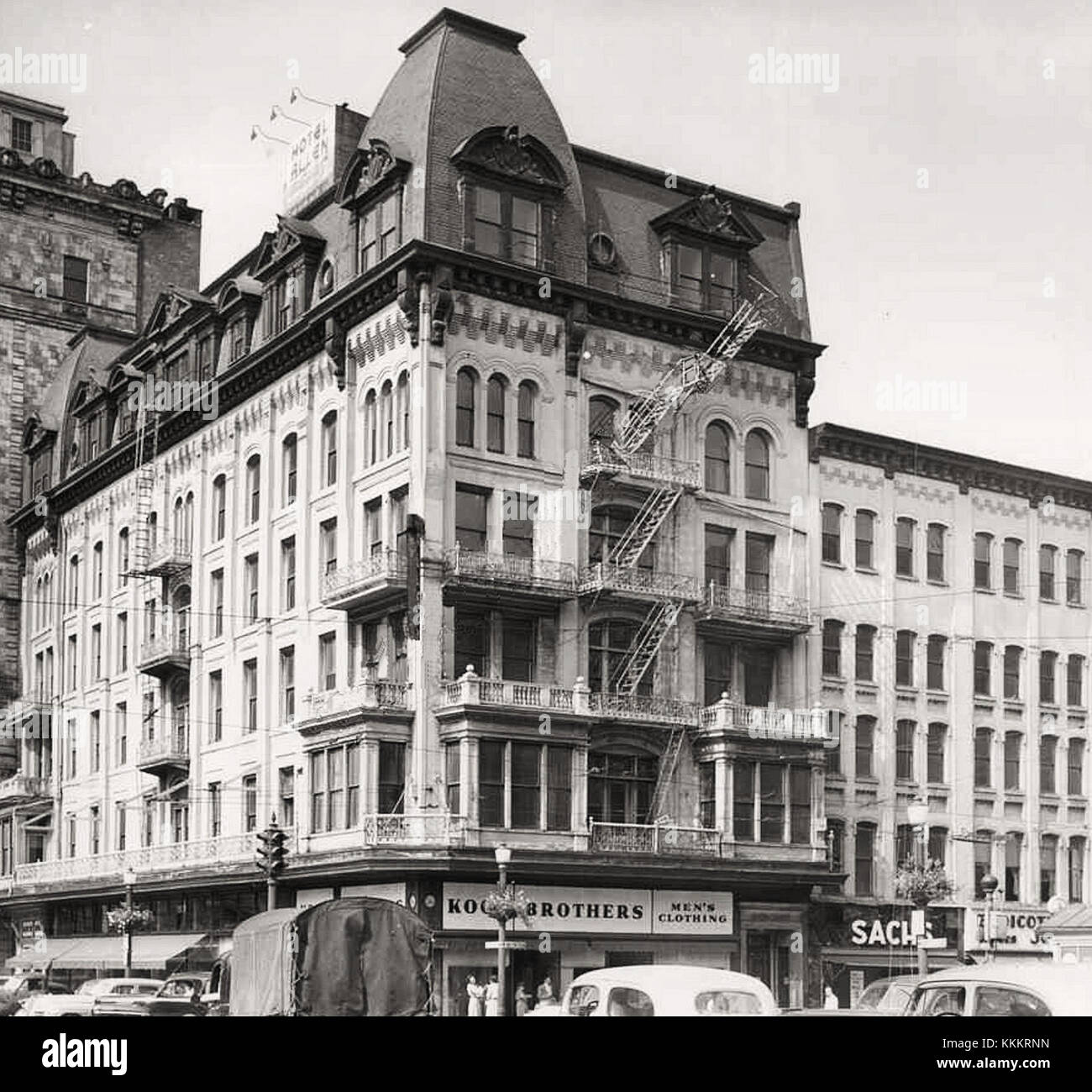 Hotel Allen, located in Allentown, Pennsylvania, was a prominent hotel ...