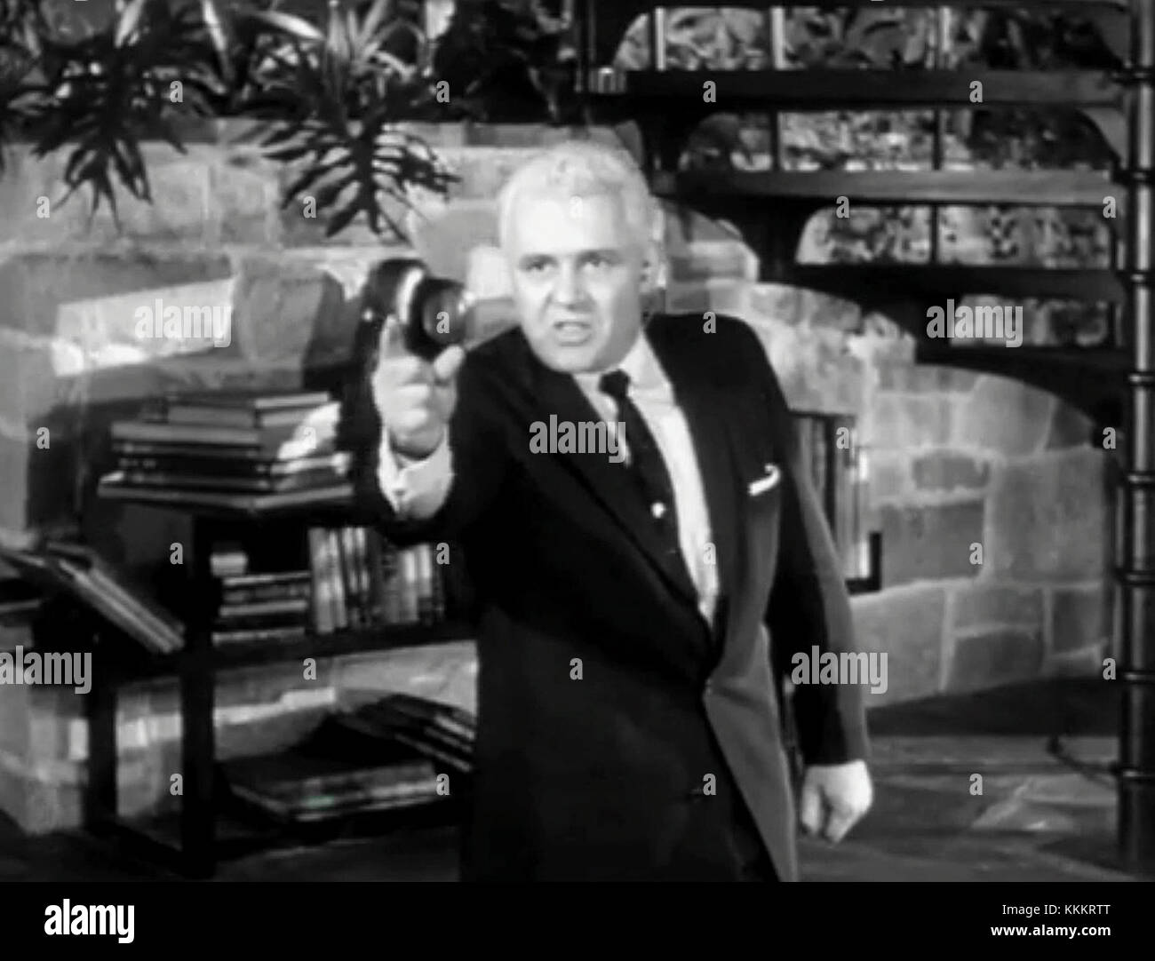 Promotional image of actor Rod Steiger portraying Stanley Shriner Hoff ...