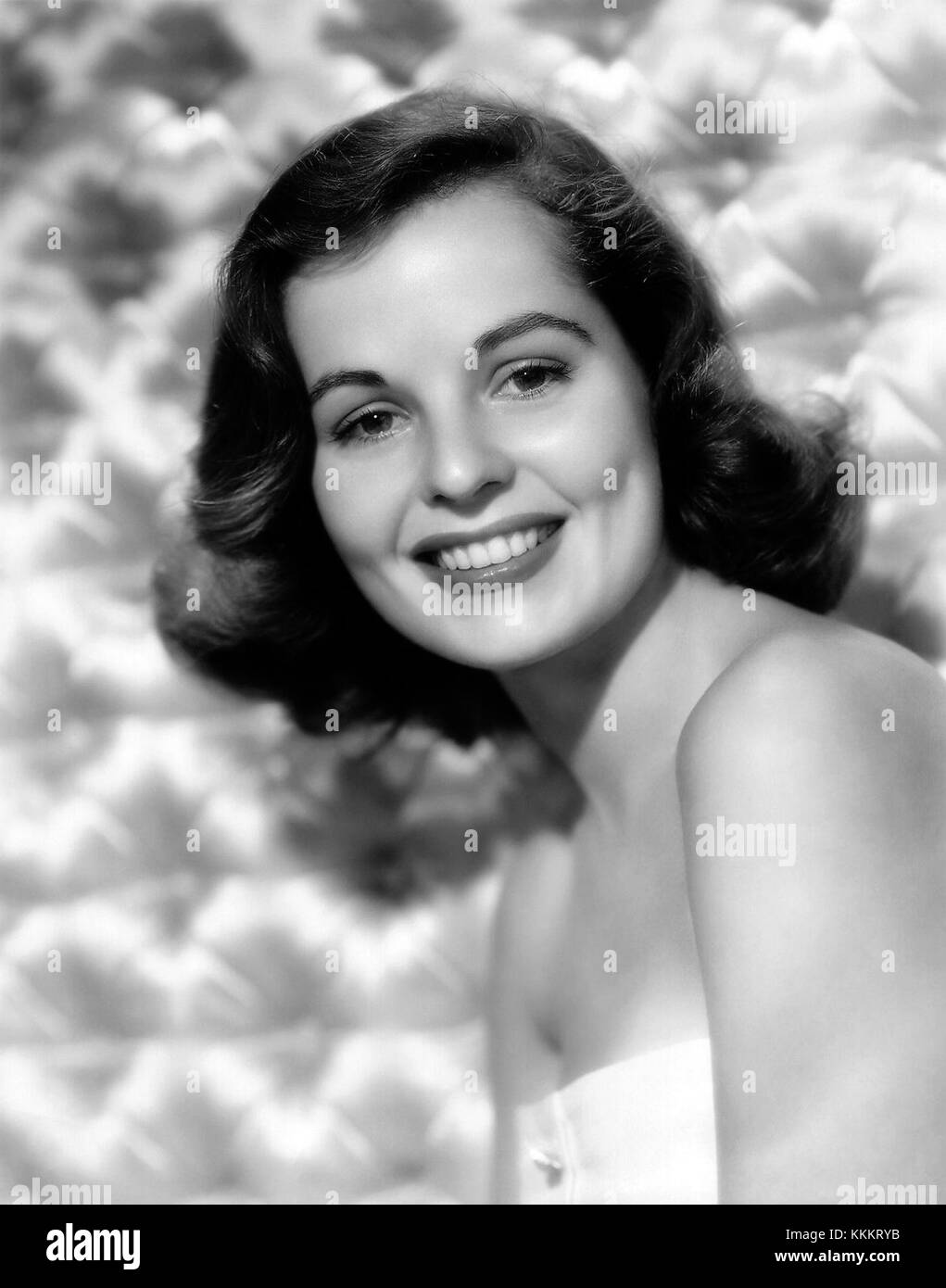 This photograph from 1951 captures Mary Murphy, an American actress ...