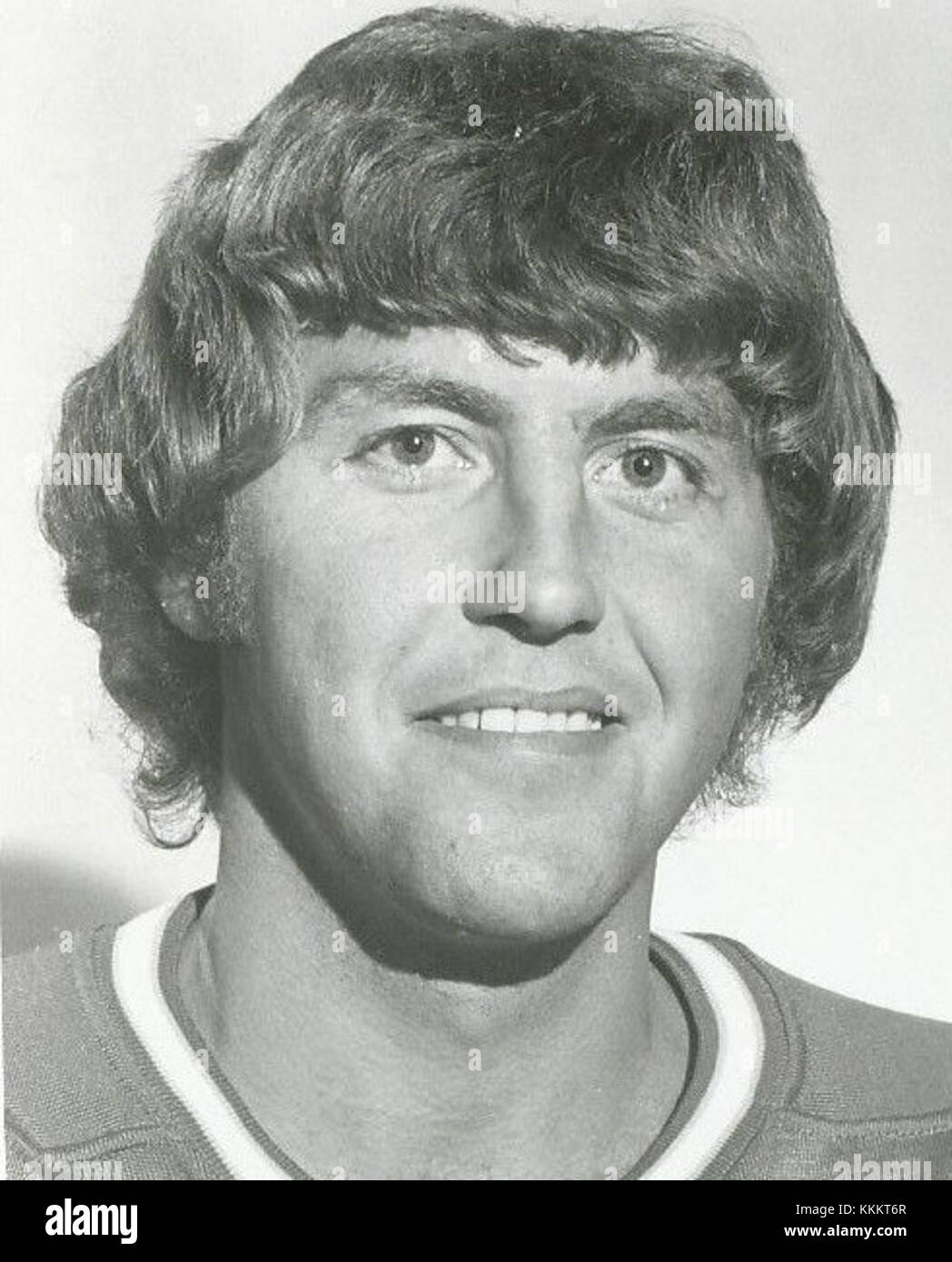 Portrait photograph of Lew Morrison from 1973, capturing his likeness ...