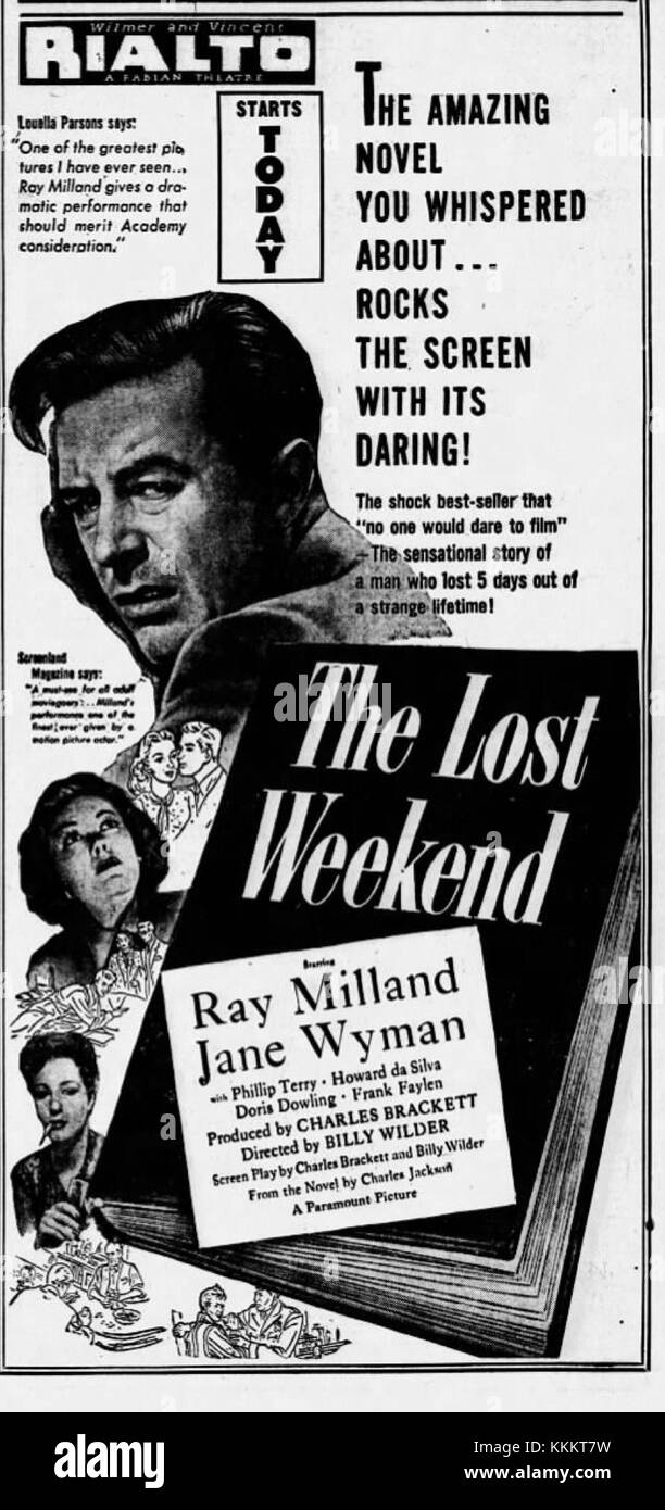 The Colonial Theater advertisement from February 5, 1946, highlights a ...