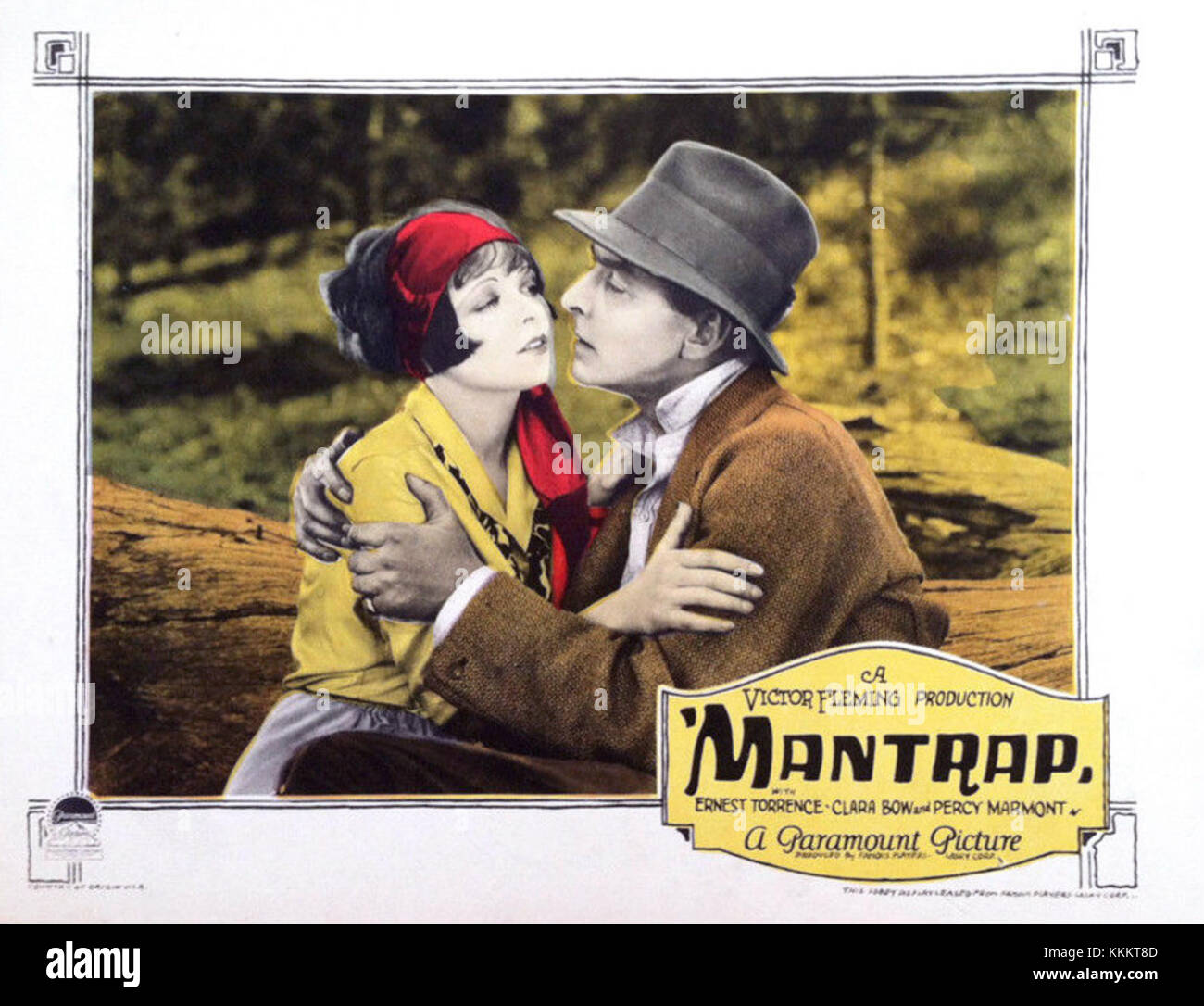 Mantrap lobby card Stock Photo - Alamy