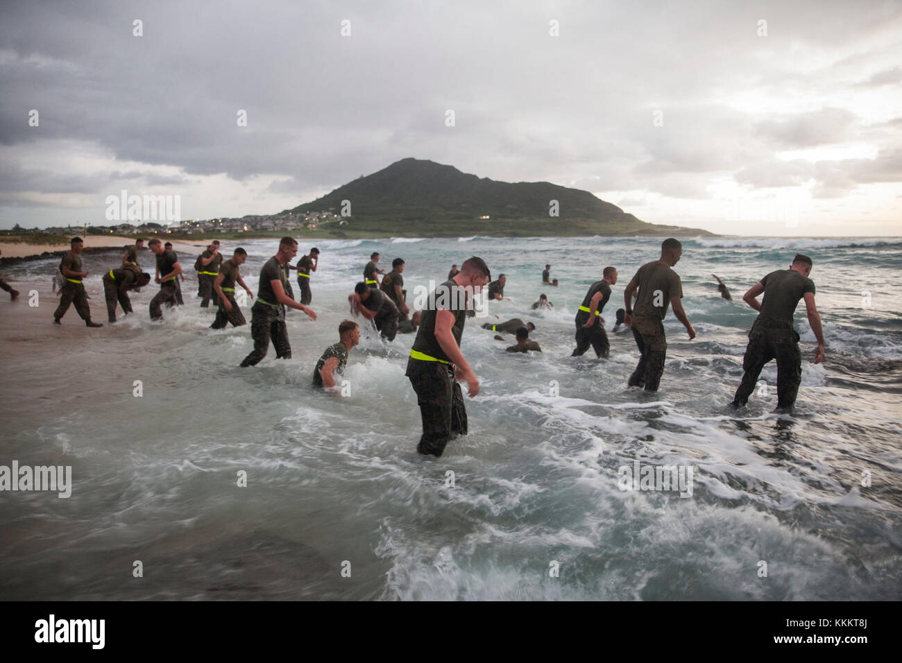 U.S. Marines with Combat Assault Company (CAC), 3rd Marine Regiment ...