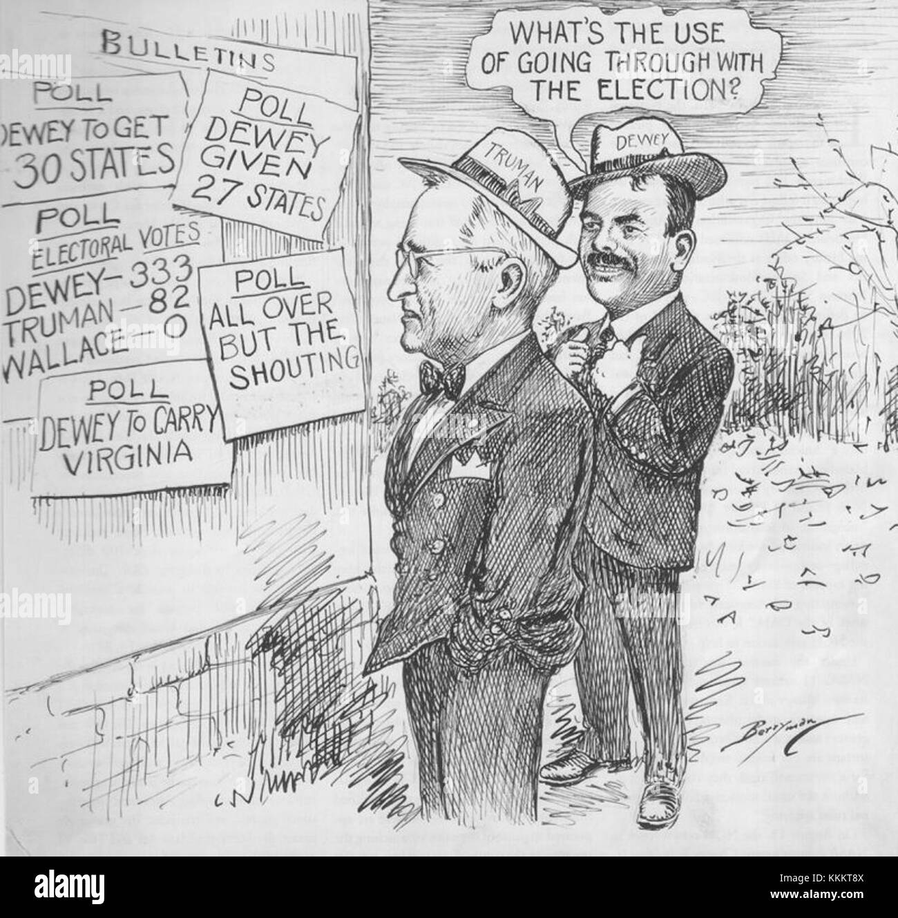 American presidential election Black and White Stock Photos & Images ...