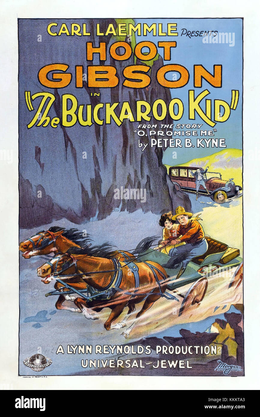 The Buckaroo Kid poster features an old Western-style film or ...